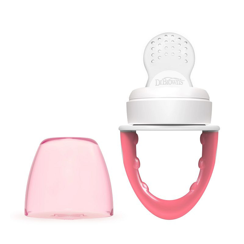 DR.BROWN'S - Succhiello Fruttino in silicone - Rosa